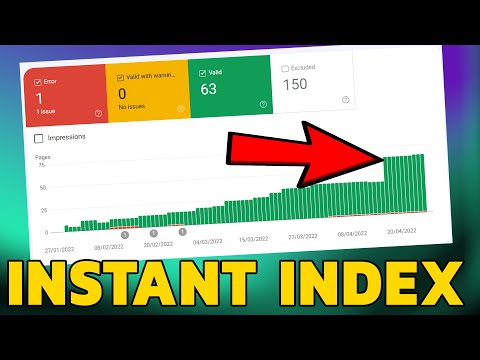 HOW TO INDEX PAGES IN GOOGLE INSTANTLY! ????