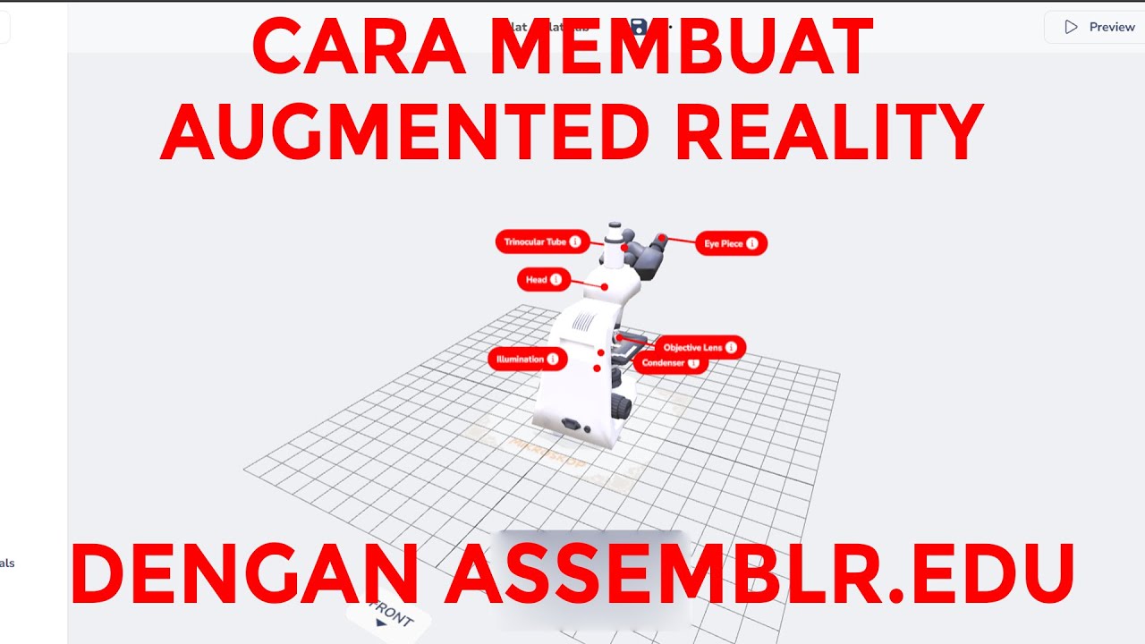 Tutorial on creating Augmented Reality using ASSEMBLR.EDU | #augmentedreality #assemblredu