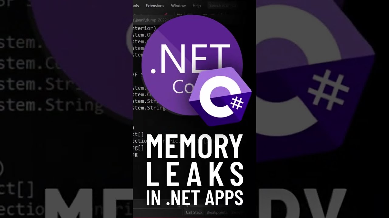 Finding MEMORY LEAKS in C# .NET Applications