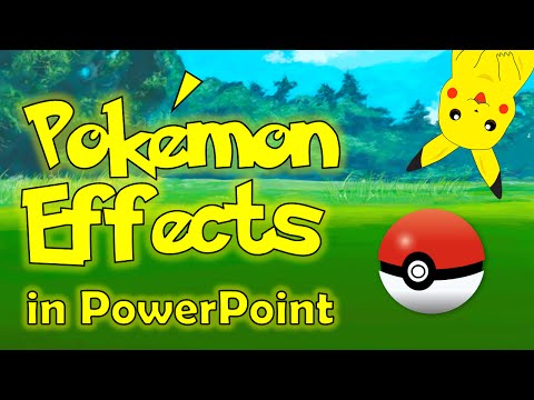 Pokemon Go Effects in PowerPoint – Cool Animation Tutorial | PowerPoint ...