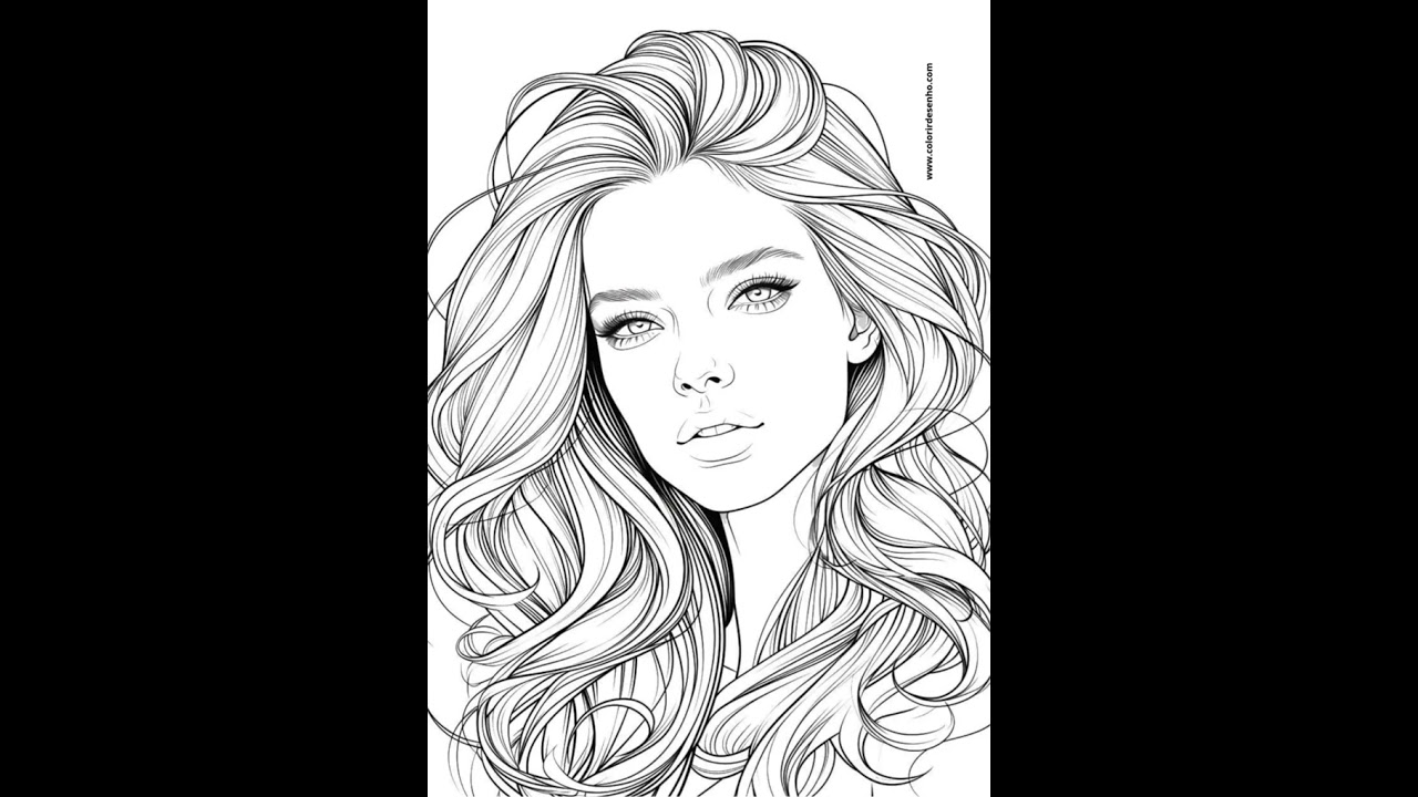 Free Printable Girl Coloring Pages 183