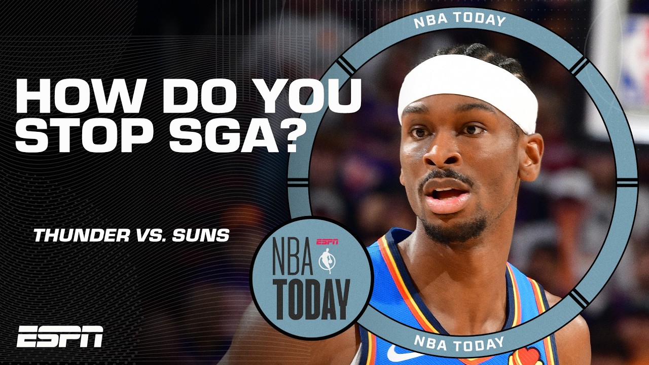 How can teams slow down Shai Gilgeous-Alexander from dominating? | NBA Today