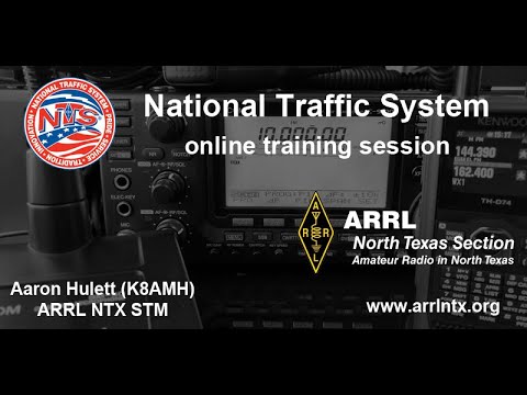 ARRL National Traffic System (NTS) and Radiogram Training - July 18, 2020