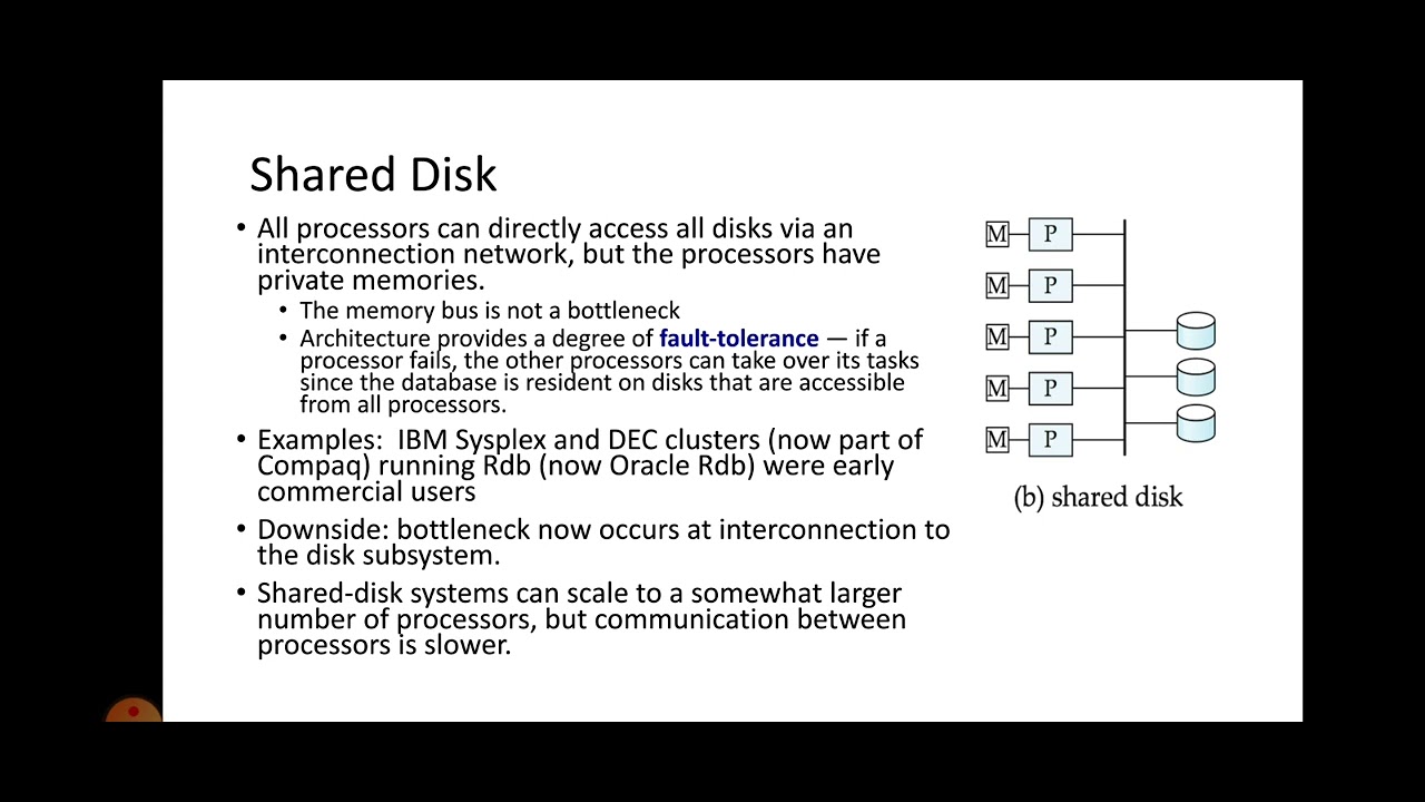 Lec 32-Interconnection Network Architectures, Parallel Database Architectures, Distributed Systems