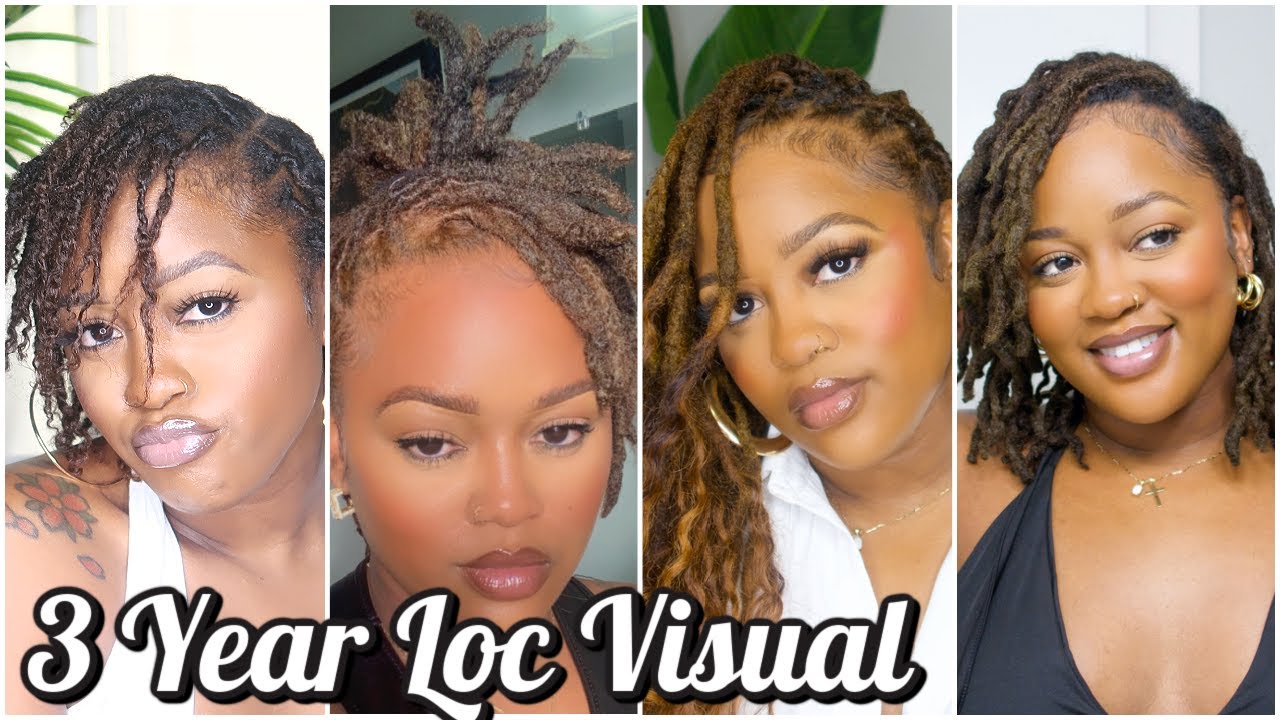 3 YEAR LOC VISUAL 🌱 *very detailed* :: 2 STRAND TWIST STARTER LOCS :: LOC EXTENSIONS :: MERMAID LOCS
