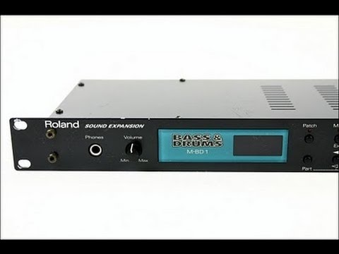 Roland M-BD1 Bass and Drums Sound Expansion Synth Module | Reverb