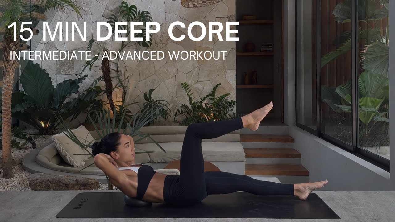 15 MINUTE DEEP CORE WORKOUT | Intermediate - Advanced Core Workout with Optional Equipment