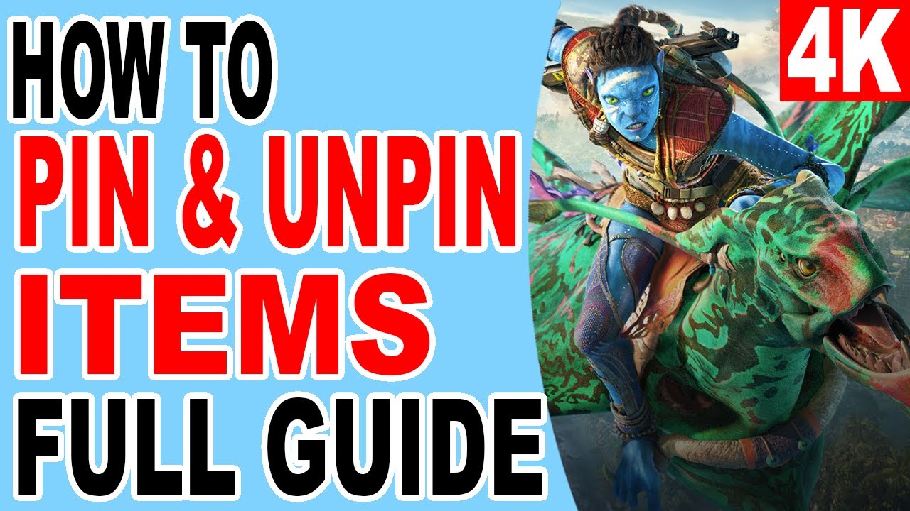 How to Pin and Unpin Item and Beast Tracking Guide - Avatar Frontiers of Pandora