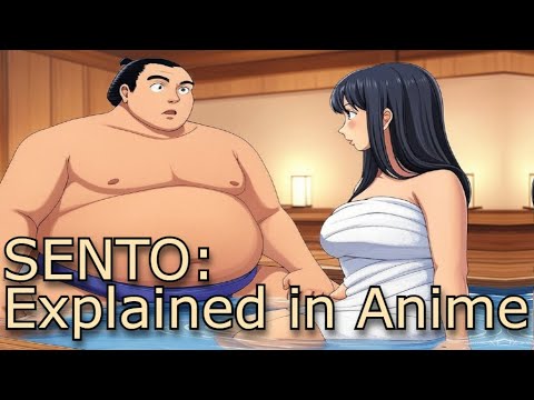 The History of Sento Bathhouses in Japan  🛁 🏯 ~ {[ Explained in Anime ]}