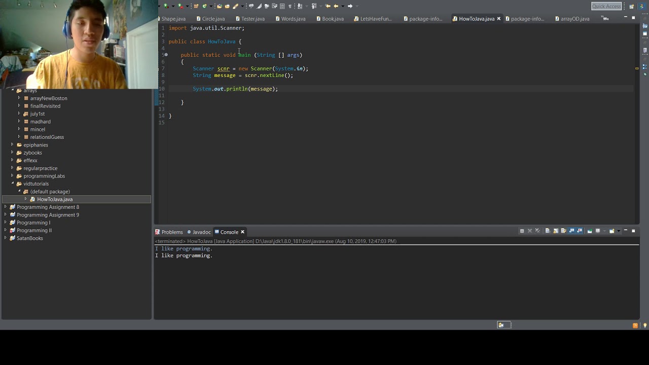 How to Use Scanner and Random Classes - Java Programming Tutorial