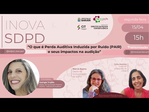 INOVA SDPD: "O que é Perda Auditiva Induzida por Ruído (PAIR) e seus impactos na audição"