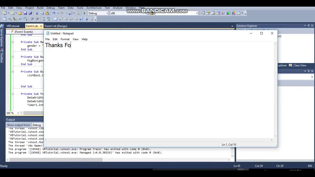 How to use Timer . Windows Form Application , Visual Basic