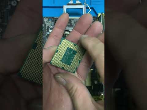 CPU installation intel I5 4590 #shorts