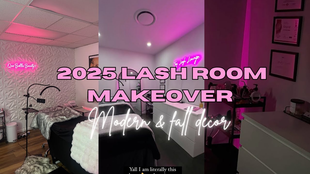 2025 LASH ROOM MAKEOVER & FALL DECOR |MODERN +INSPIRATION