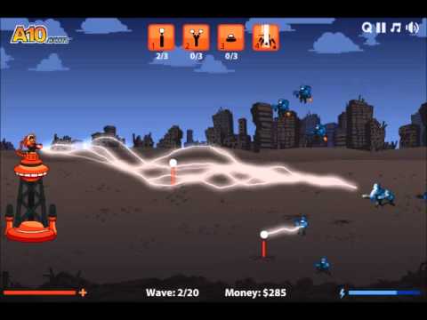 Tesla Defense video | Tower Defence