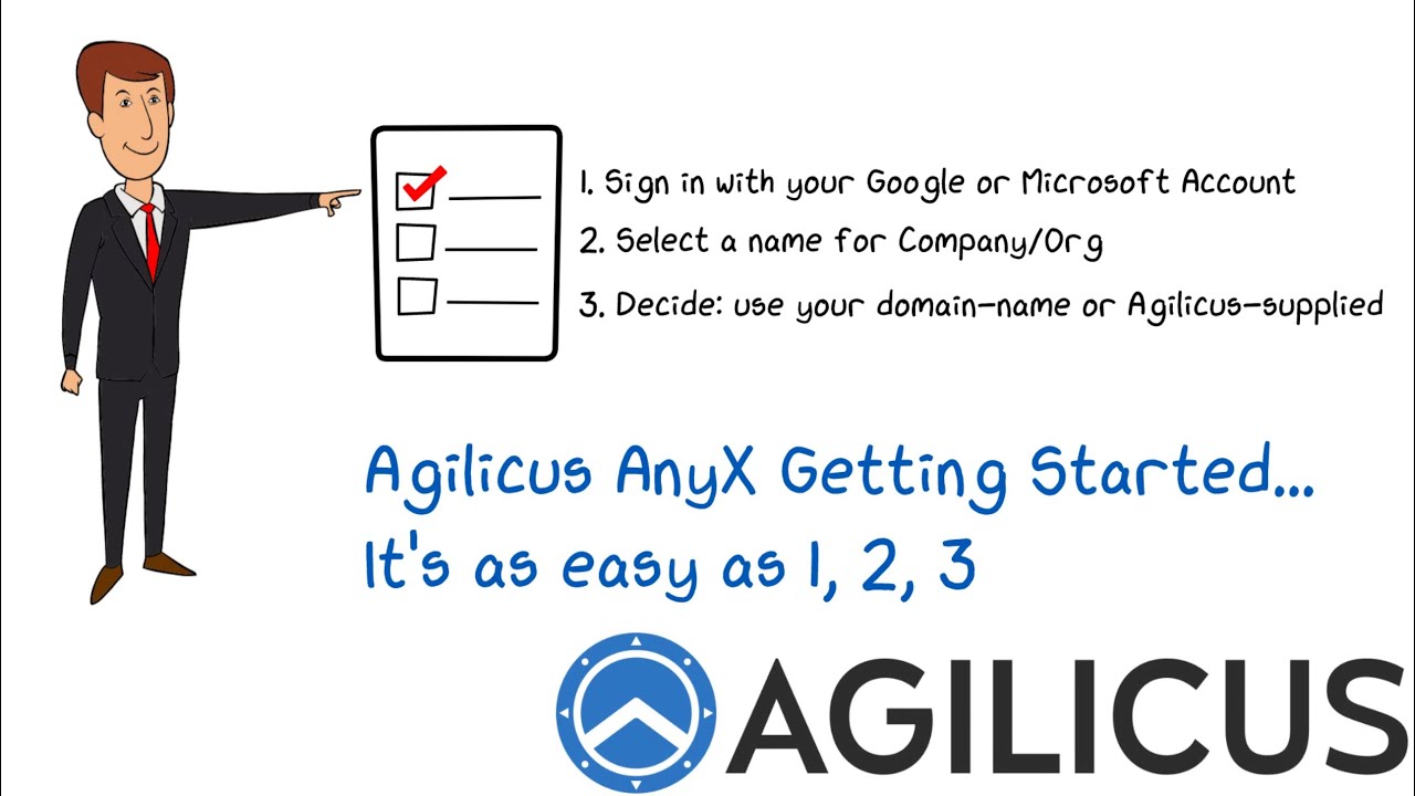 Agilicus AnyX Signup Overview