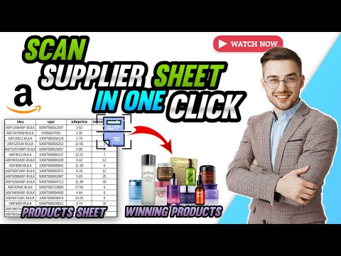 How to scan supplier sheet on keepa || Amazon Fba Wholesale