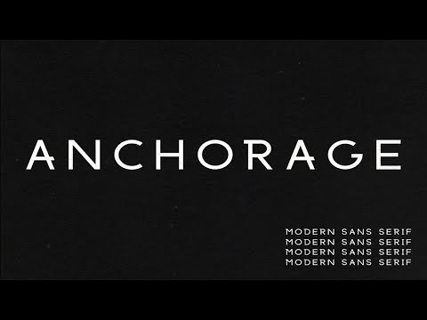 Anchorage | A Modern Sans Serif Font Free Download
