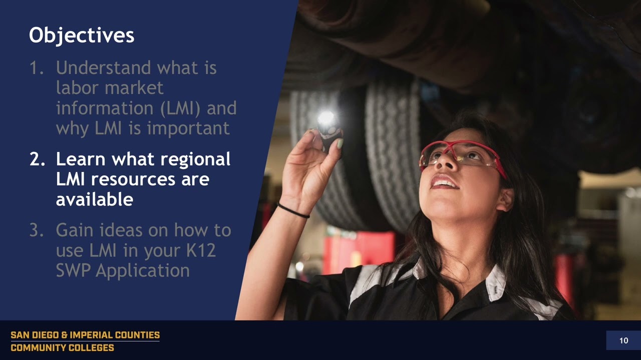 Webinar #2 Regional Labor Market Information (LMI)