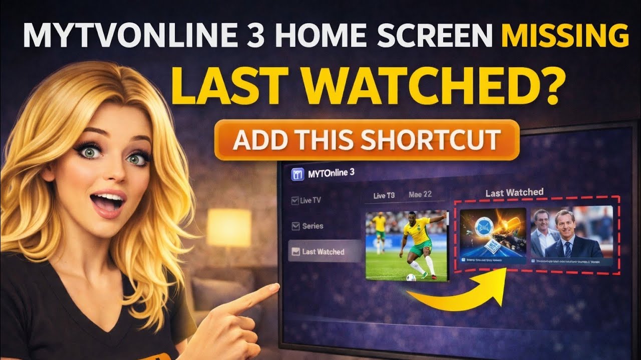 Formuler Z Mini Home Screen Missing “Last Watched”? Add the Shortcut (MYTVOnline 3)