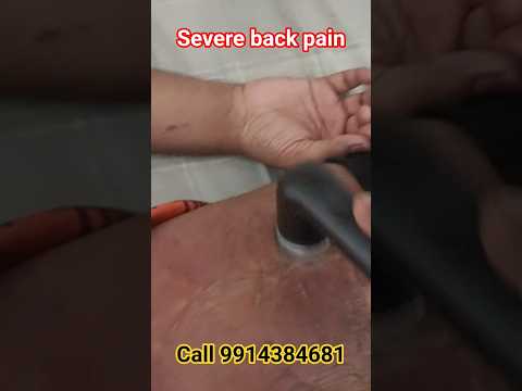 "Severe Back Pain Relief 😠| Ring Dinger Adjustment at Nirog Kunj Wellness Center!"