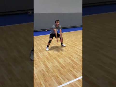 volleyball defense position (Learn it) 👀🏐👀 | Dominating volleyball |