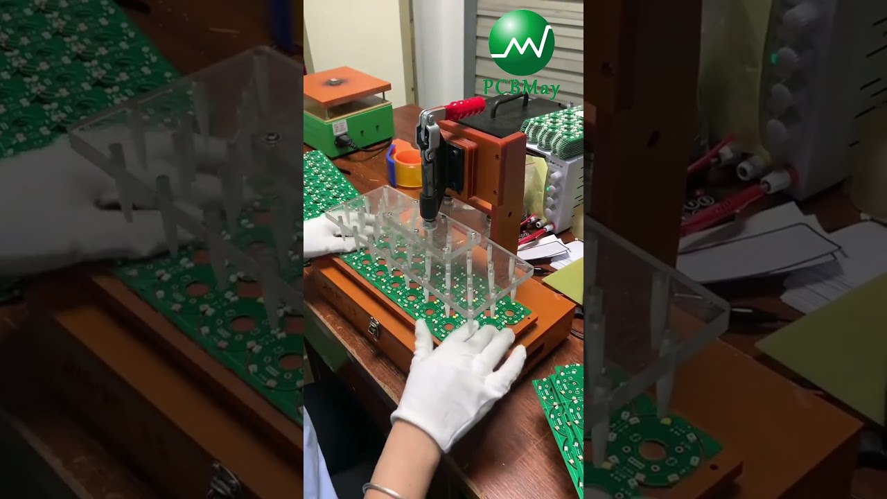 PCB Functional Testing | LED Verification with Custom Jig Fixture | PCBMay