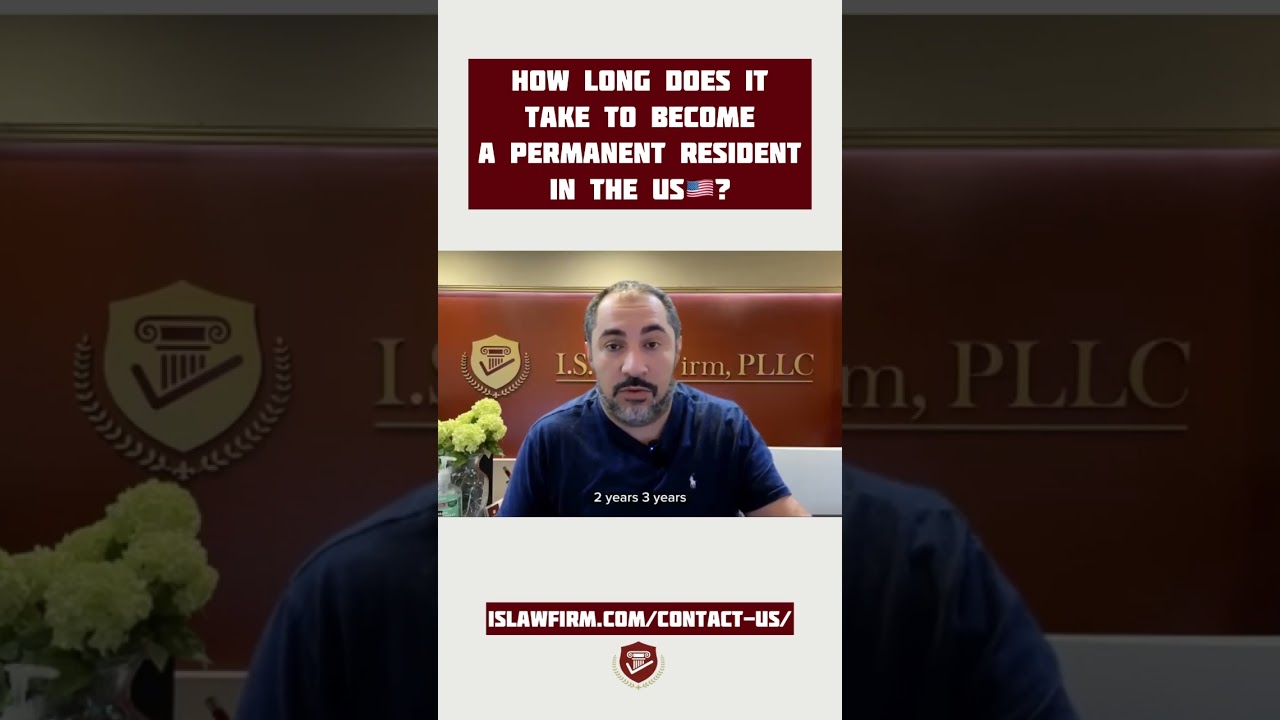 How long does it take to become a Permanent Resident in the United States 🇺🇸? #immigration #usa