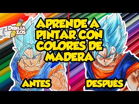COMO COLOREAR CON COLORES DE MADERA | FÁCIL ✅ | APRENDES RÁPIDO
