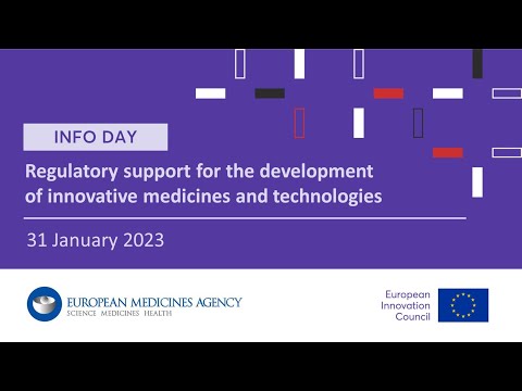 EIC – EMA Info Day: Regulatory support for the development of innovative medicines and technologies