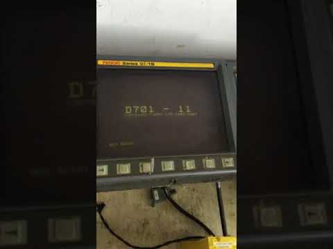 testing Fanuc controller A02B-0301-B801