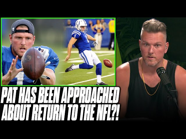 Pat McAfee to return to the NFL? Retired punter drops huge hint about ...
