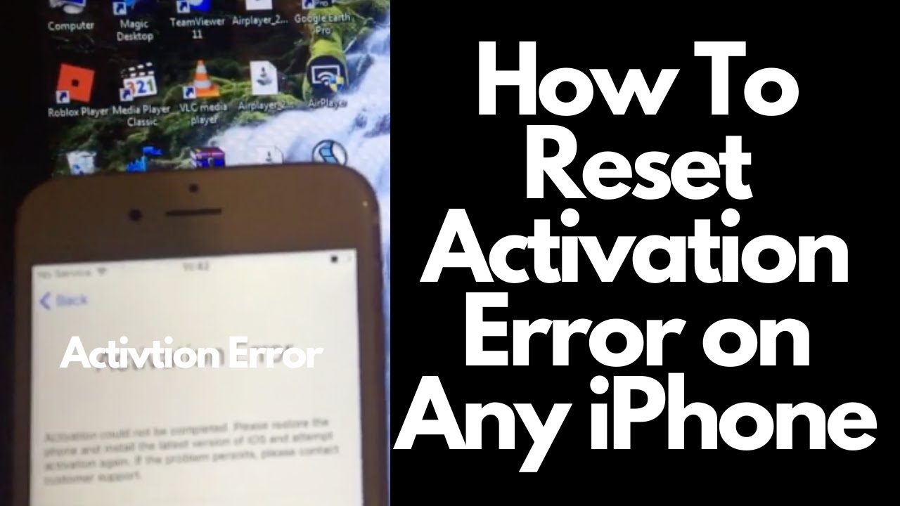How To Reset Activation Error on Any iPhone