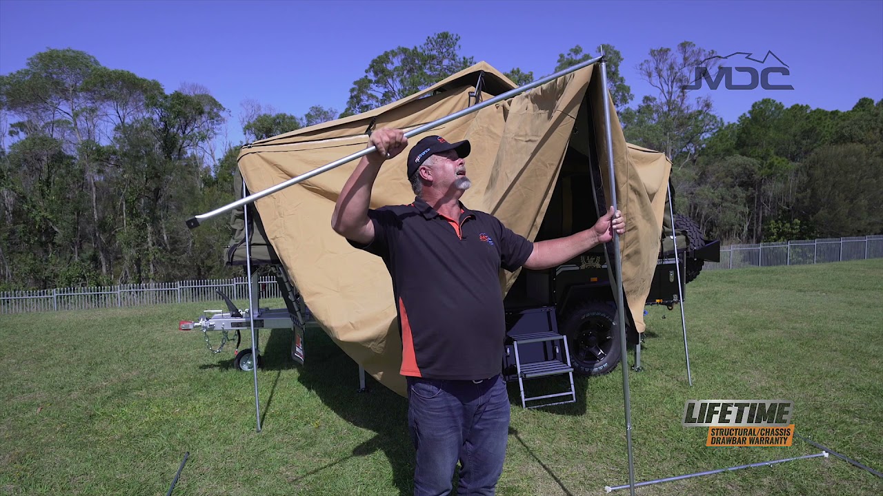 Jackson Forward Fold Pop-Up Camper Trailer