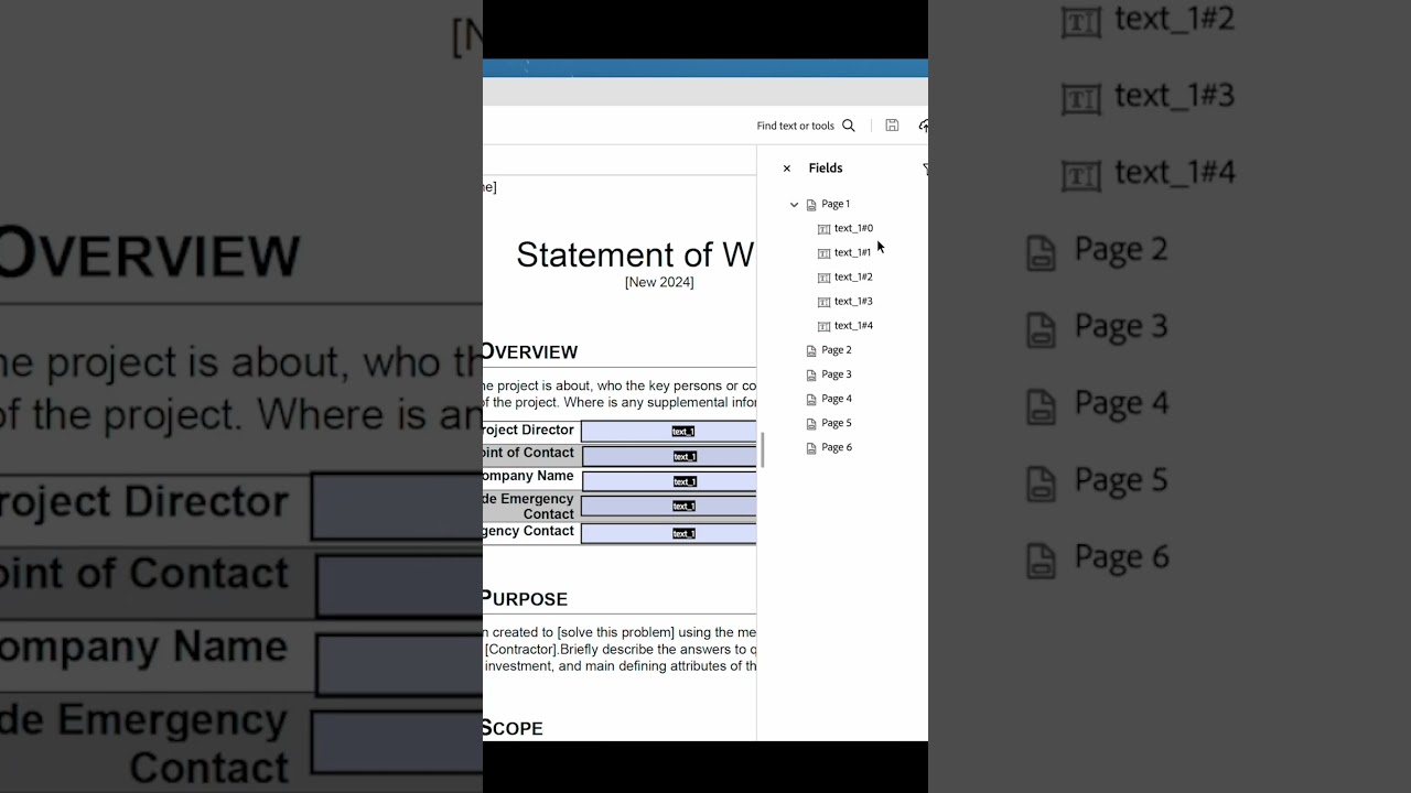 Text Duplicates in Adobe Acrobat PDF Form Fields, Fix It NOW! #adobe #adobeacrobat #editpdf