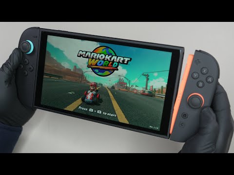 TechUnboxings ASMR: Nintendo Switch 2 Console Unboxing + Mario Kart World Gameplay