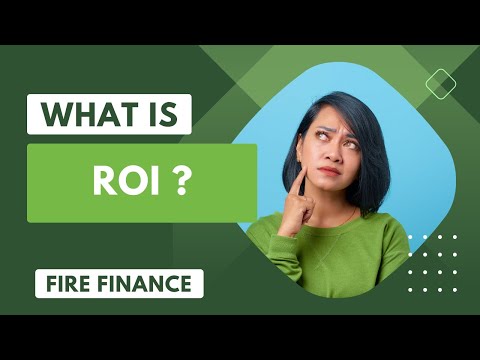 What is ROI | FIRE Finance | Stock Market