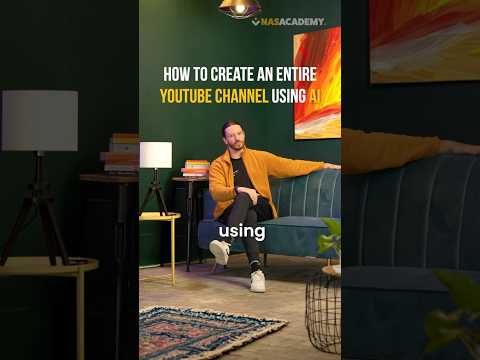 This is how you can create an entire YouTube Channel with #AI