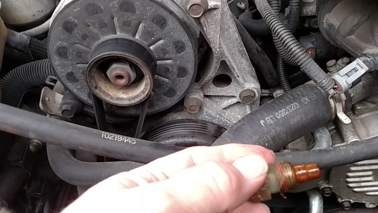 Cooling sensor malfunction on lt1 GM