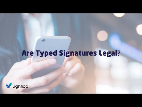 Are Typed Signatures Legal?