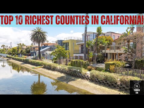 Top 10 RICHEST Counties in California REVEALED! 💰 You WON'T BELIEVE Number 1! TerrificTen Exclusive