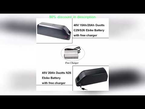 "Latest Products You Must Know! E-Bike Lithium-ion Battery 48V 15Ah 20Ah 720Wh 960Wh Li-ion Batte"