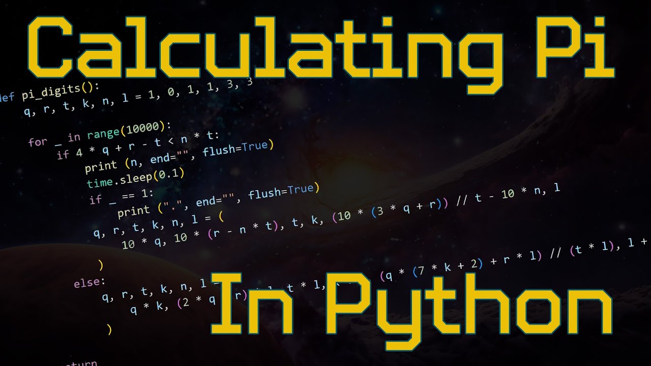 Calculating Pi using Python - Gauss-Legendre and Monte Carlo methods - #piday 2024