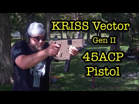 KRISS Vector Gen II SDP Pistol 45ACP "FDE"