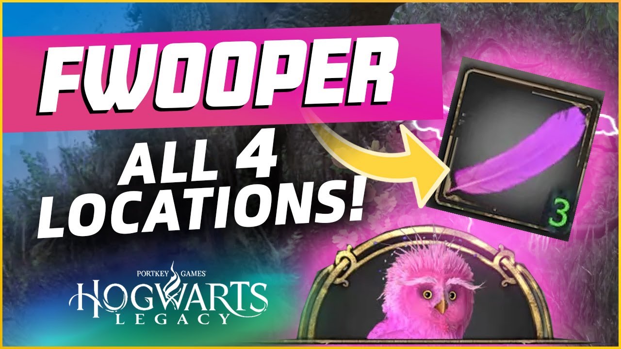 Where to Get Fwooper Feather in Hogwarts Legacy | All Fwooper Den Locations