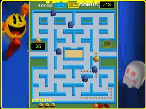 PACMANIA CLASSIC v3 0 REUPLOAD ONLINE PACMAN CLONE PAC MAN REMIXED & PACMANIA THANKTO JV Productions