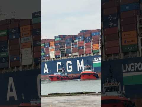 CMA CGM Container Ship🌹🇮🇳