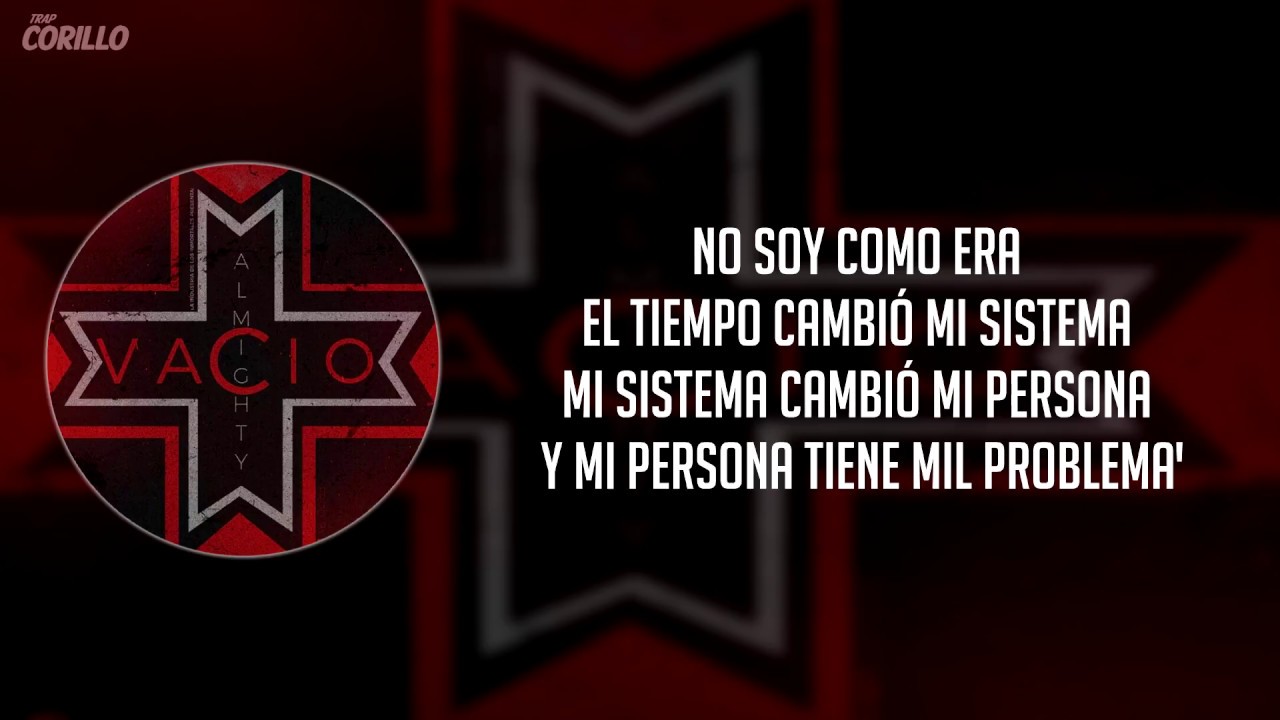 Vacío - Almighty (Letra)