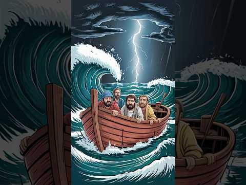 When the Ocean Obeyed With Just 3 Words. #biblestories
