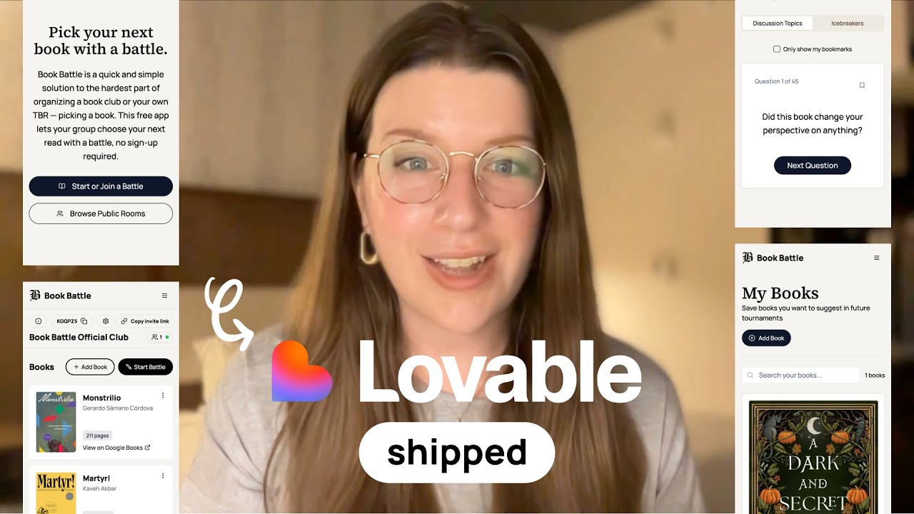 Lovable Shipped Pitch: Book Battle